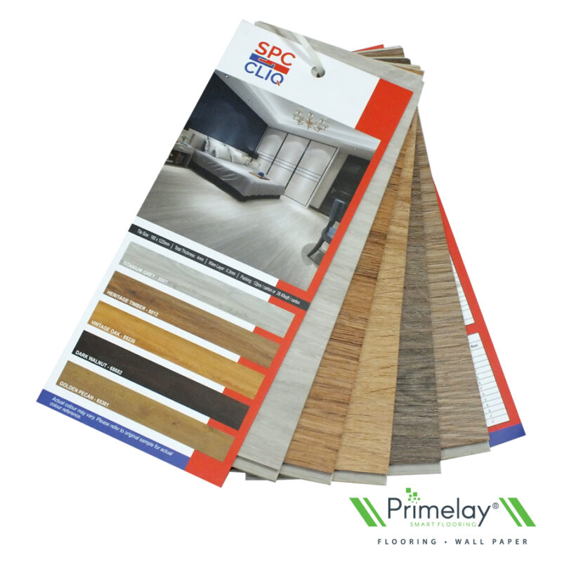 SPC Vinyl Flooring Sample: SPC CLIQ Effortless Visual
