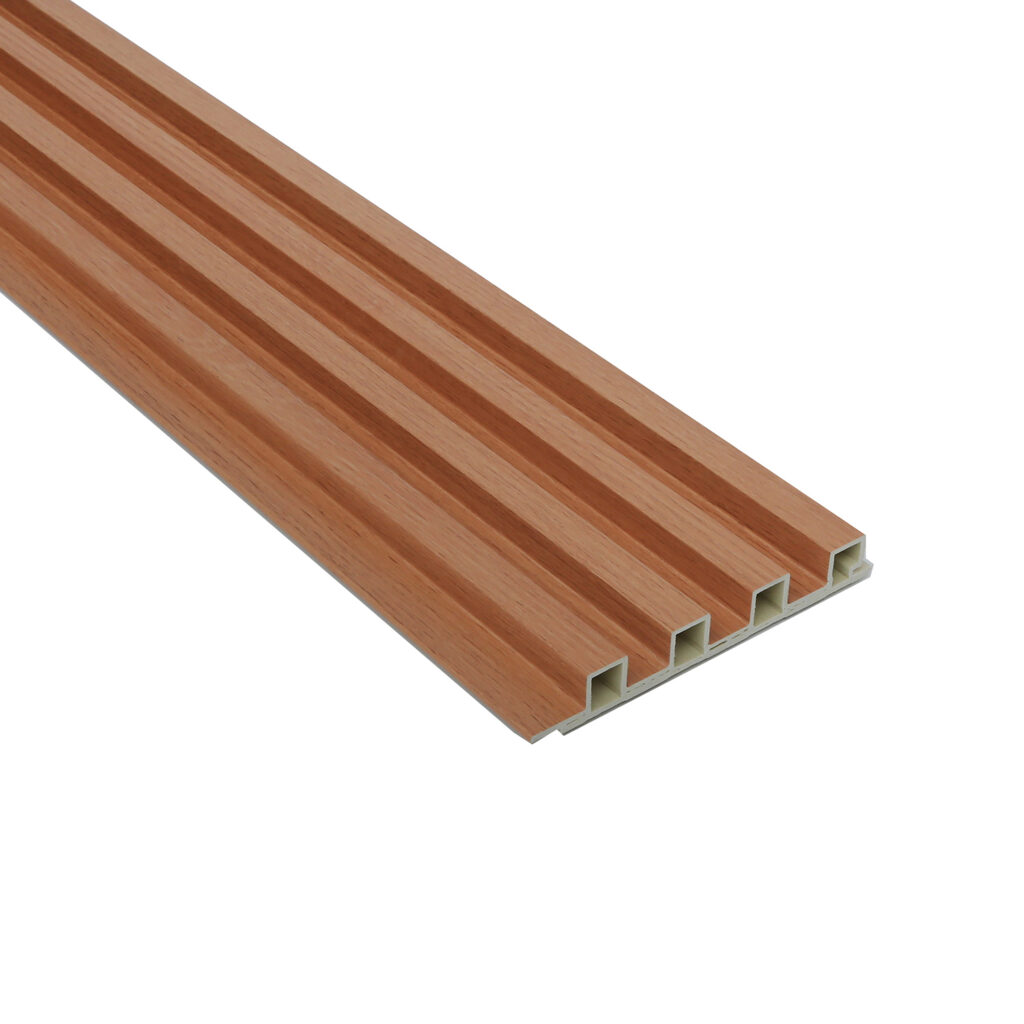[2.9 meter] Natural Wood PVC Wall Panel Wooden Design | Fluted Wall ...