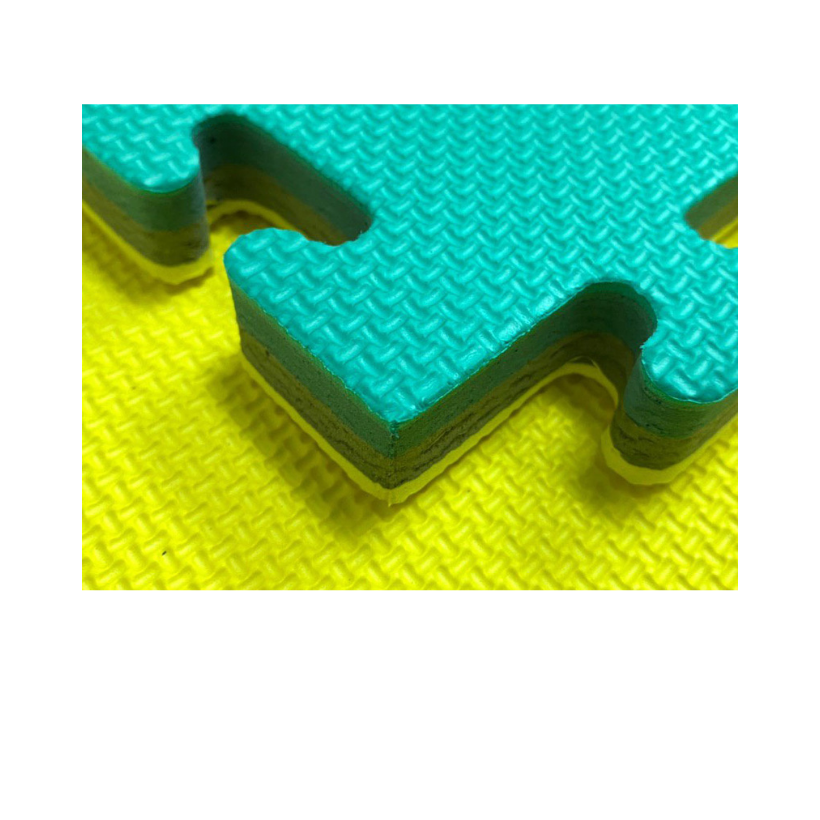 25mm Interlocking Puzzle Foam Mats For Indoor Activities - YELLOW-GREEN ...