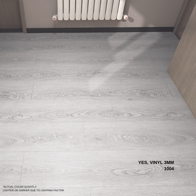 3mm Grey Vinyl Plank Flooring Supplier | 1004-YES, VINYL! - Primelay.com