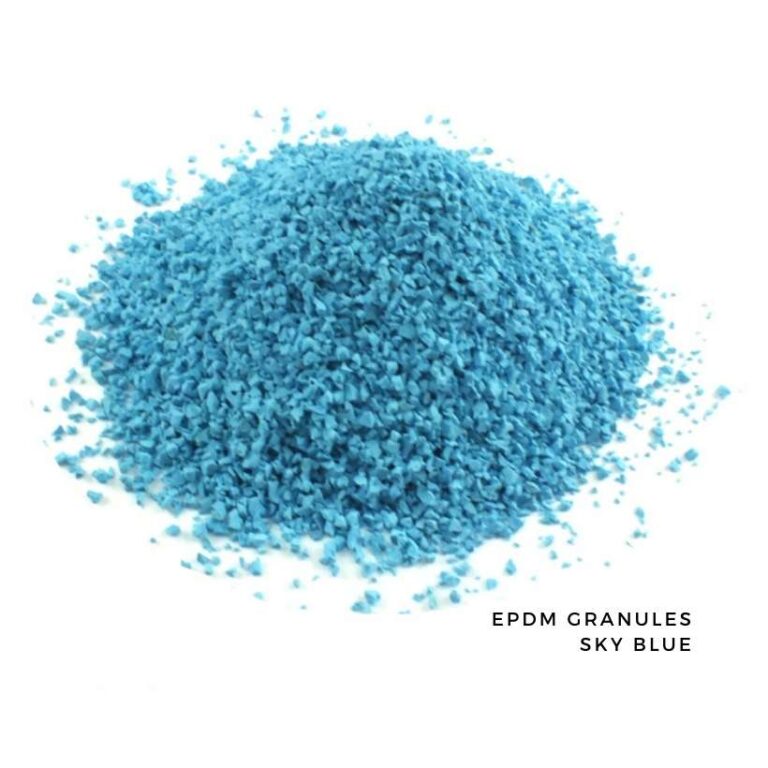Sky Blue BC105 EPDM Rubber Granules for Playground Flooring Malaysia ...