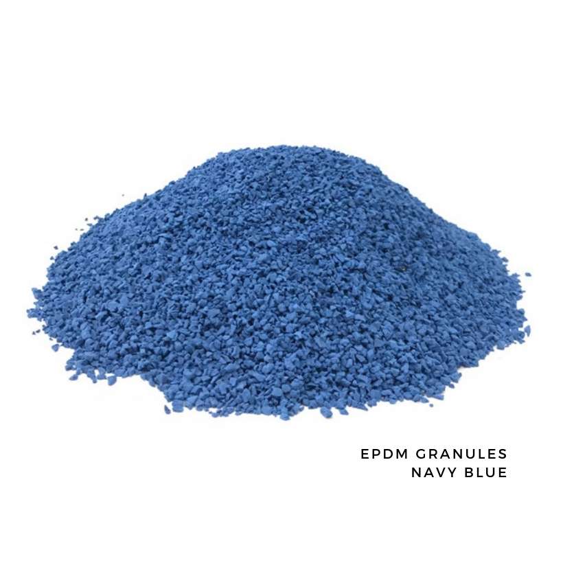 Navy Blue BC118 EPDM Rubber Granules for Playground Flooring Malaysia ...