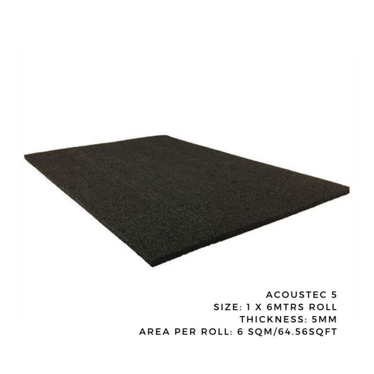 AcousTEC 5 | Soundproof Underlay 5mm Rubber Underlay Malaysia ...