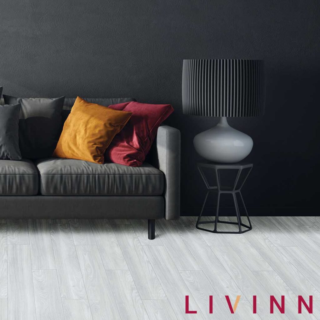 3mm Popular Country White Vinyl Flooring - LIVINN | 1058