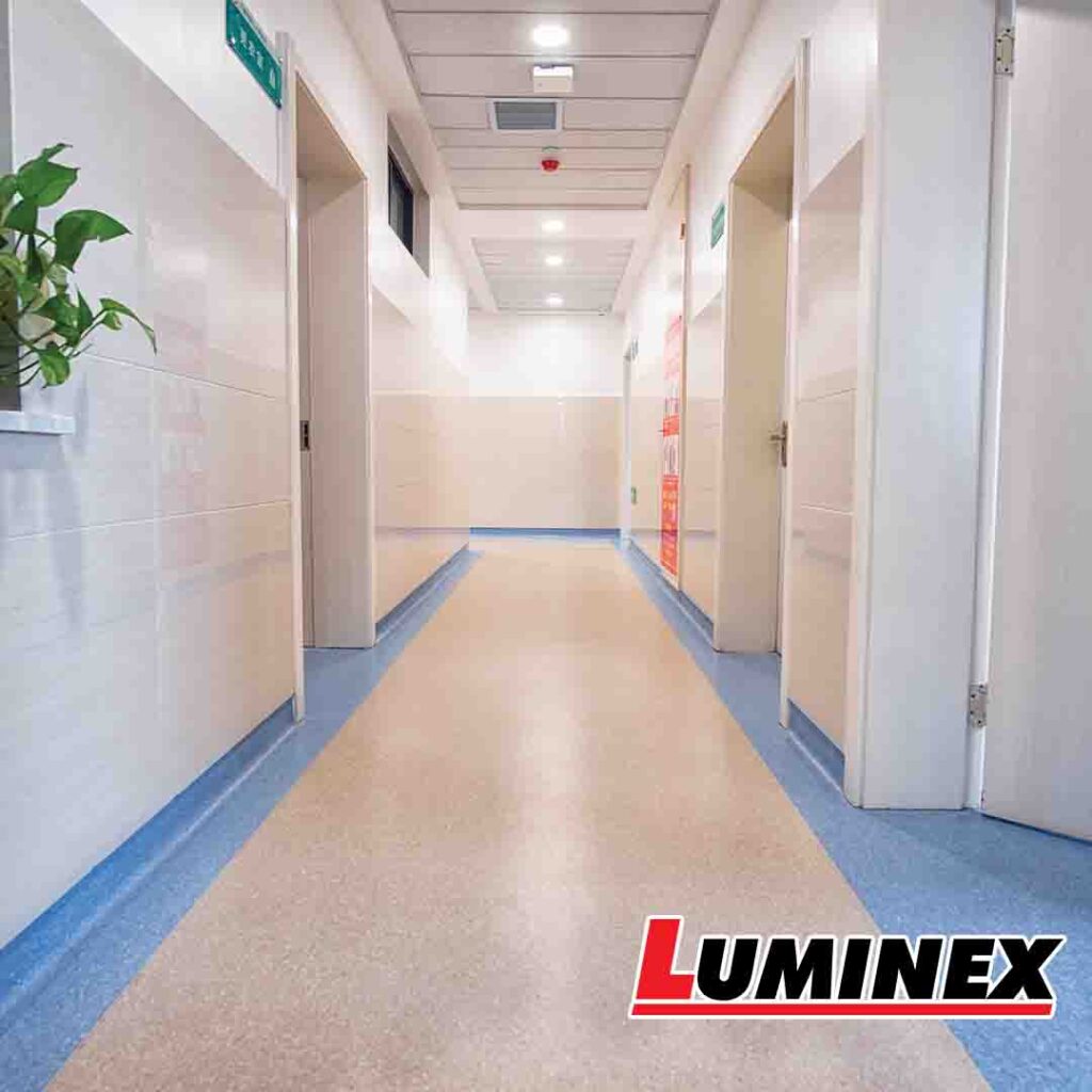 Reliable Homogeneous Hospital Vinyl Flooring