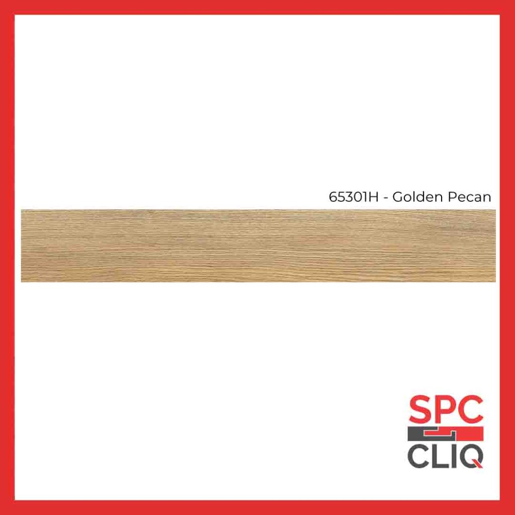 Hot Seller Herringbone SPC 4mm Golden Pecan Flooring Plank