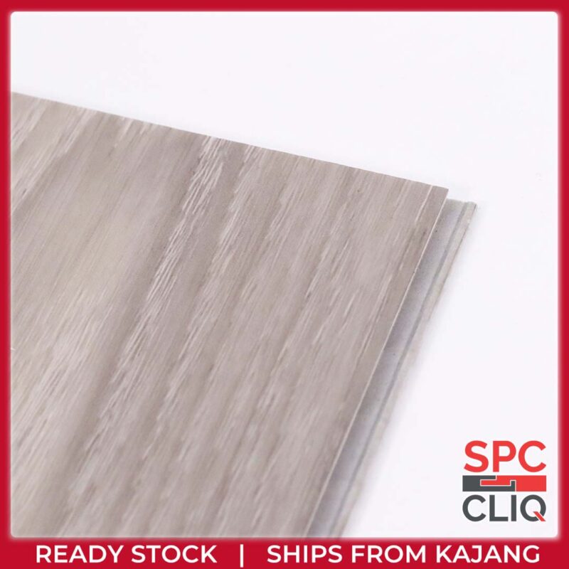 Unique 4mm Titanium Grey SPC Click flooring - SPC CLIQ | 601