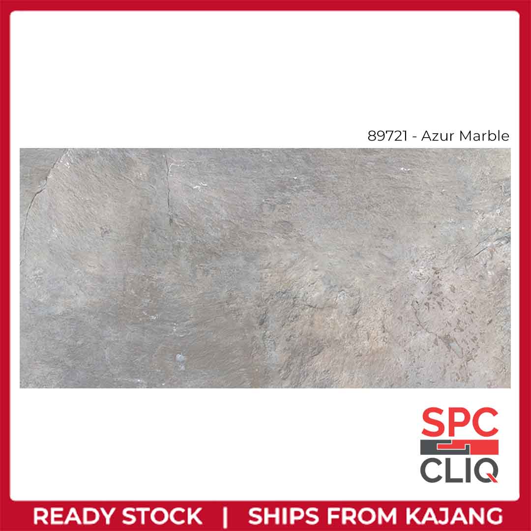 4mm Elegant Azur SPC Marble Flooring Tile-SPC CLIQ | 592 - Primelay.com