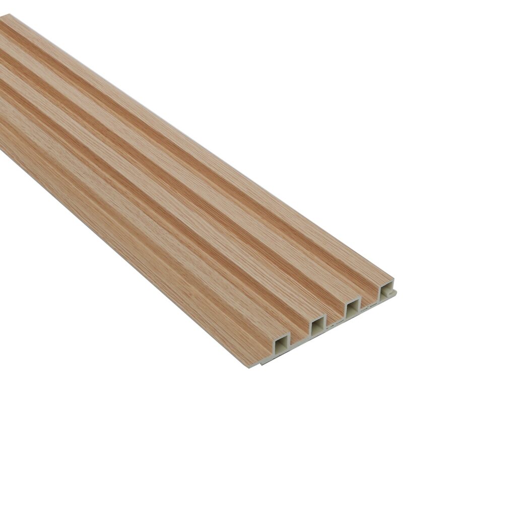 [2.9 meter] Golden Wood PVC Wall Panel | Fluted Wall Panel 3D ...