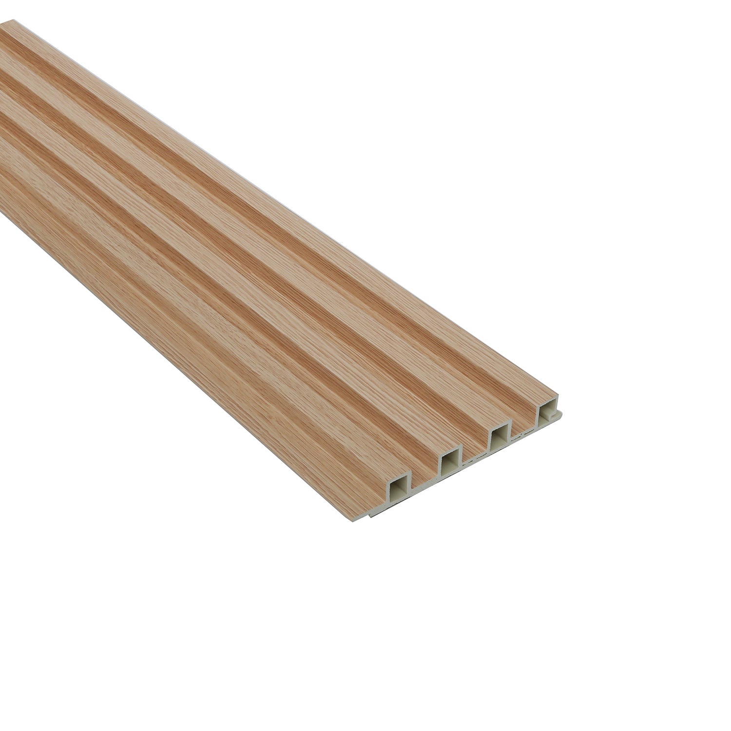 [2.9 meter] Golden Wood PVC Wall Panel | Fluted Wall Panel 3D ...