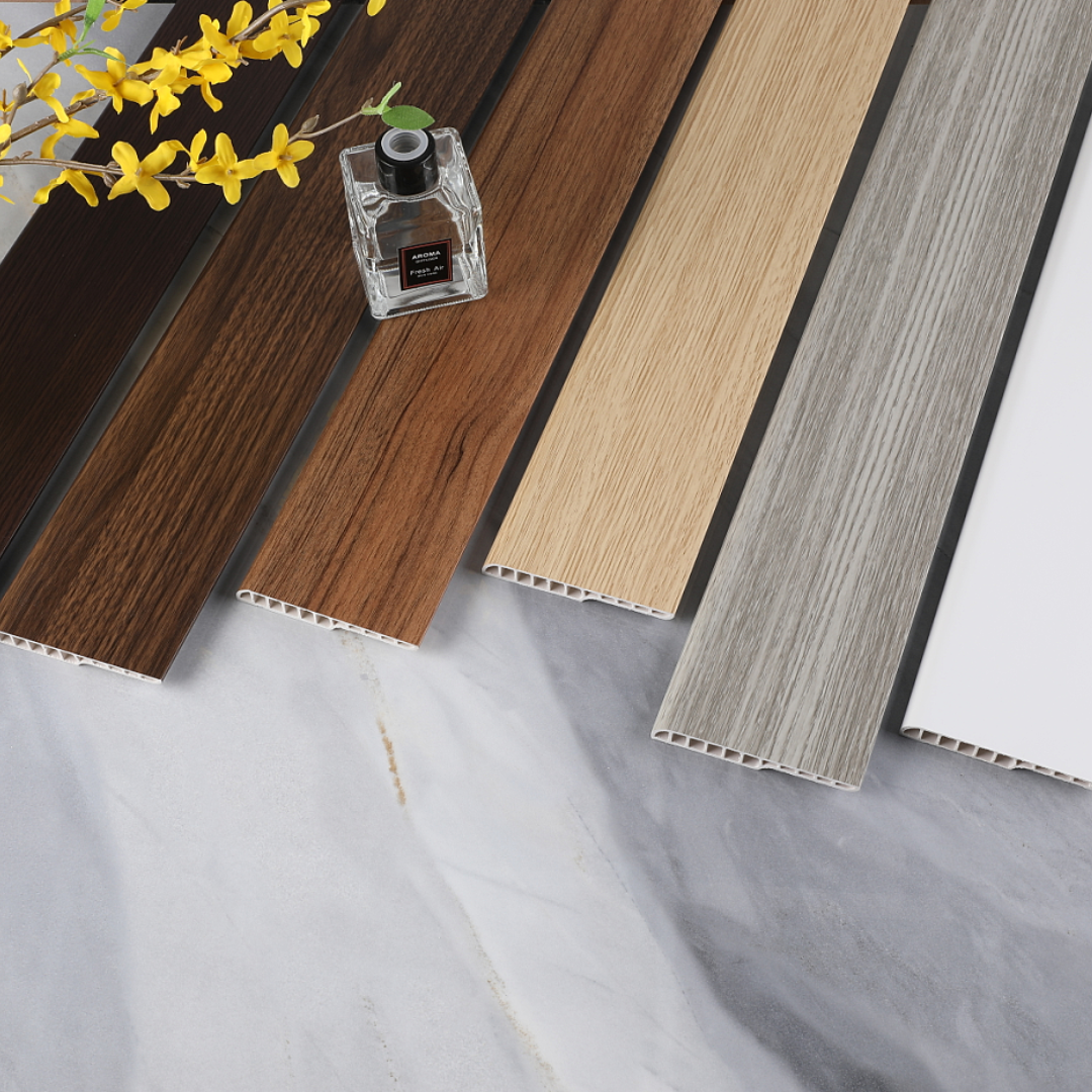 95MM PVC Floor Skirting for Vinyl, SPC, Laminate Flooring | 8 Feet ...