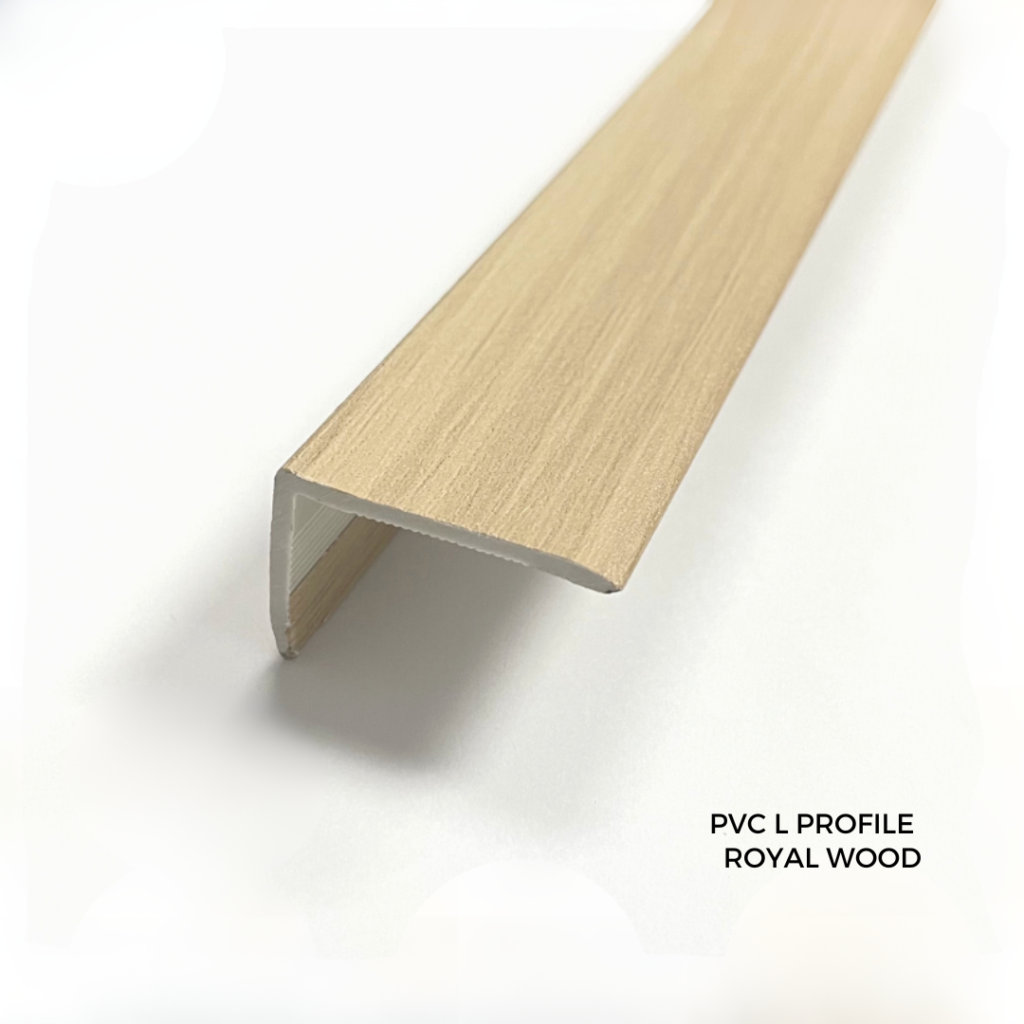 PVC L Profile for Vinyl, Laminate, SPC Flooring & Wall Panel | 8.9 Feet ...