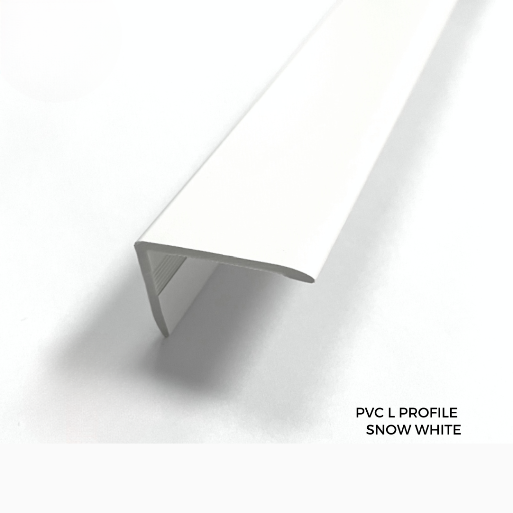 PVC L Profile for Vinyl, Laminate, SPC Flooring & Wall Panel | 8.9 Feet ...