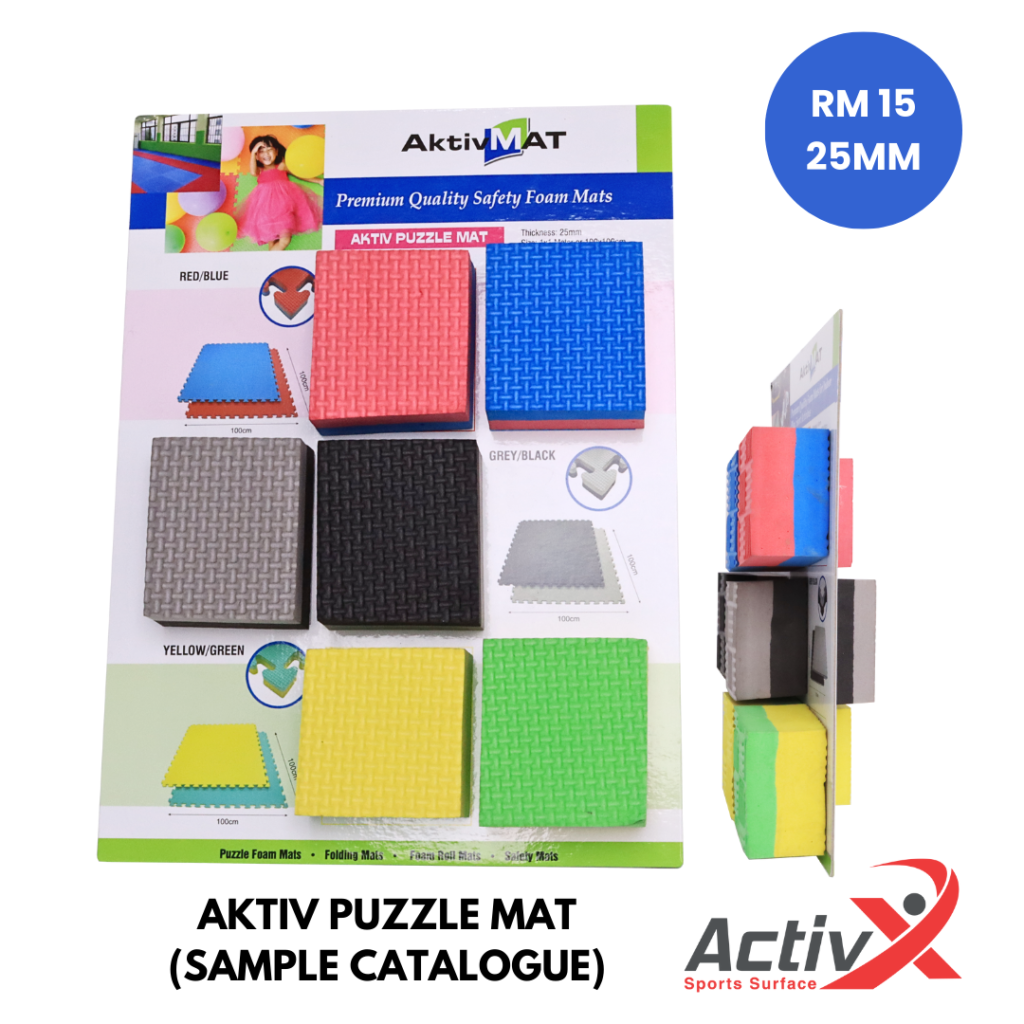 AktivMAT Interlocking Puzzle Foam Mats For Indoor Activities - PRODUCT ...
