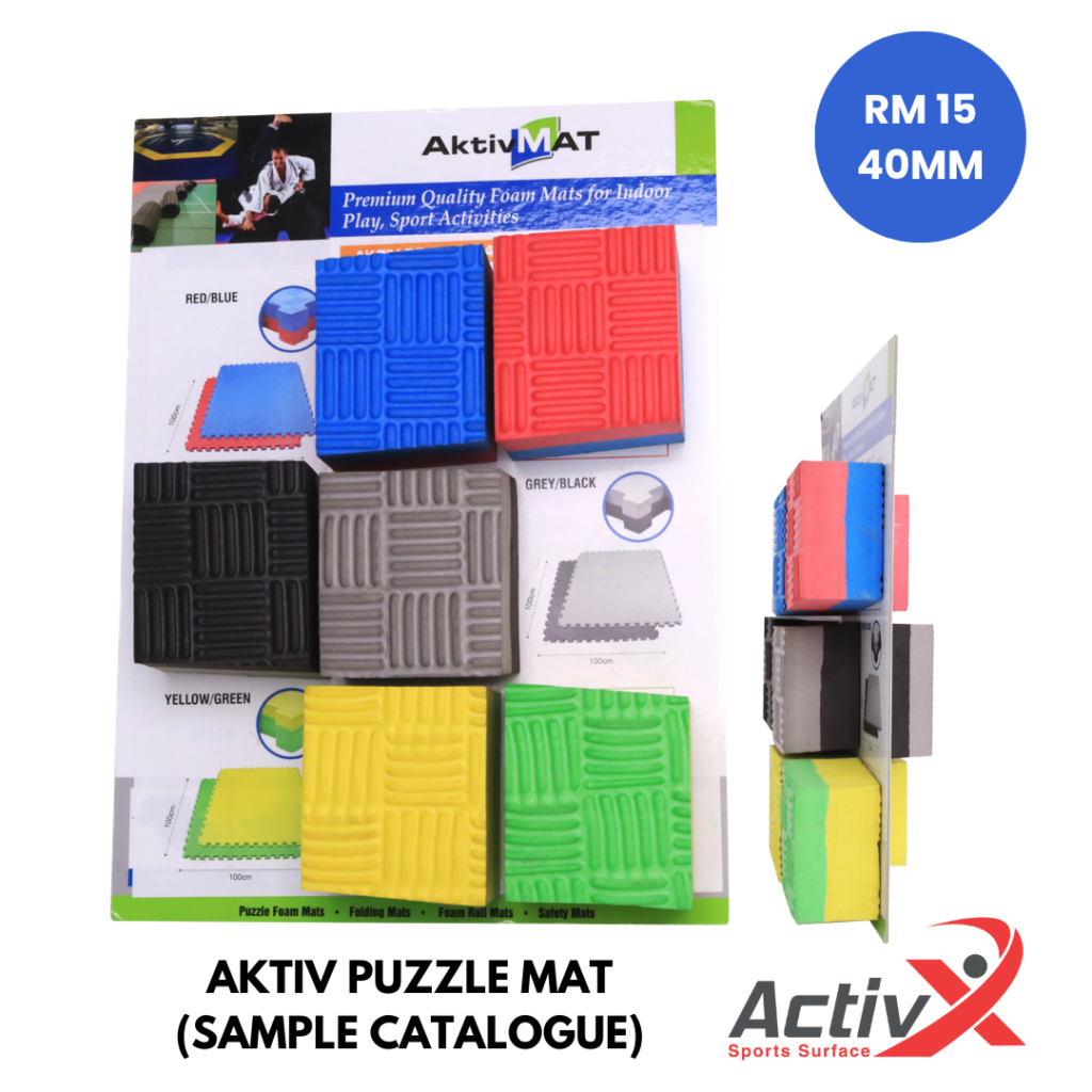 AktivMAT Interlocking Puzzle Foam Mats For Indoor Activities - PRODUCT ...