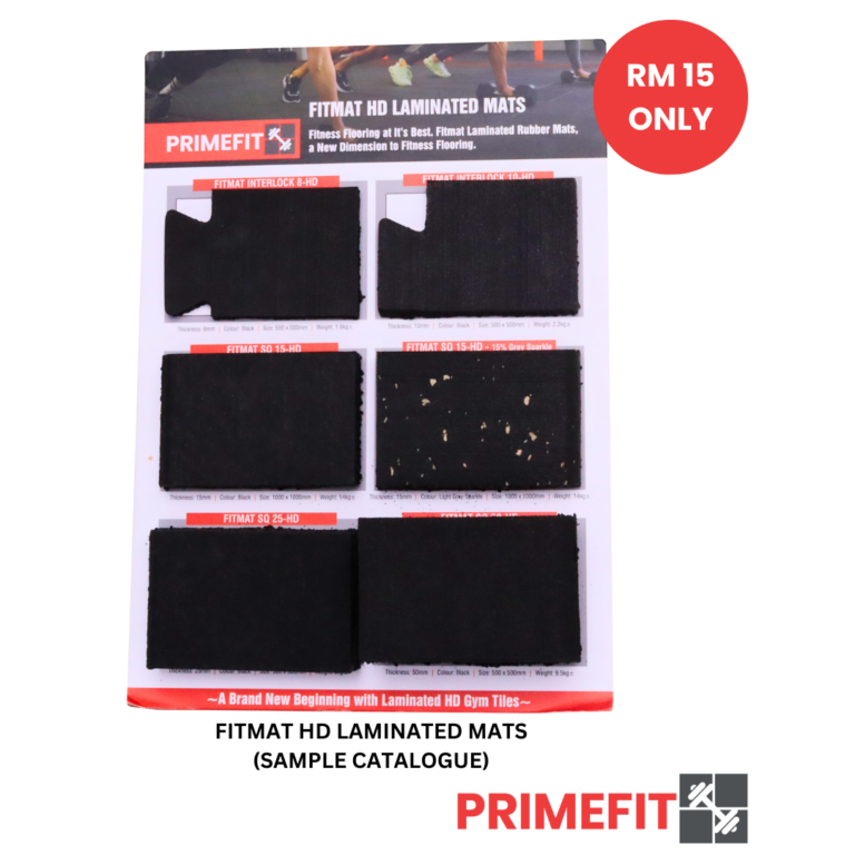 PRIMEFIT FITMAT HD Laminated Mats For Gym Flooring - PRODUCT CATALOGUE - Primelay.com.my