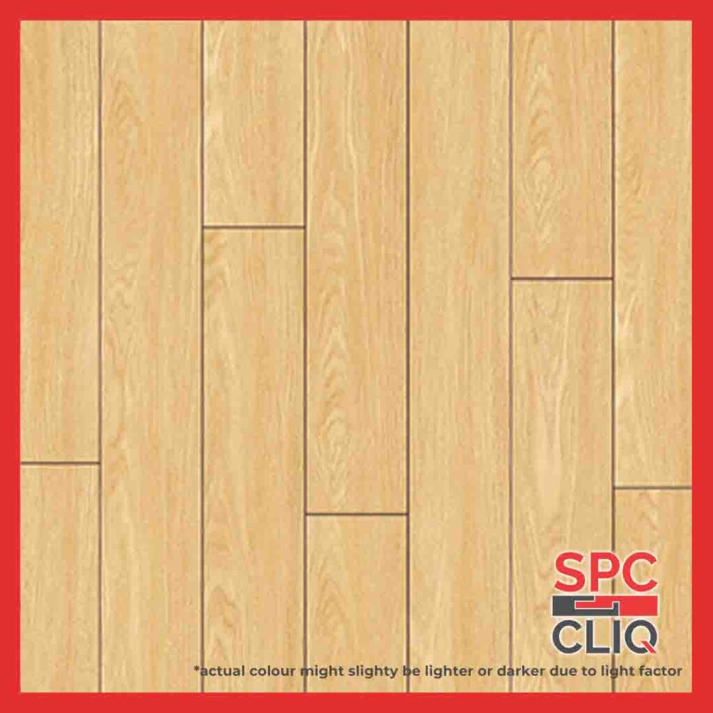 The Cheapest SPC Plank in Malaysia Golden Oak | 597