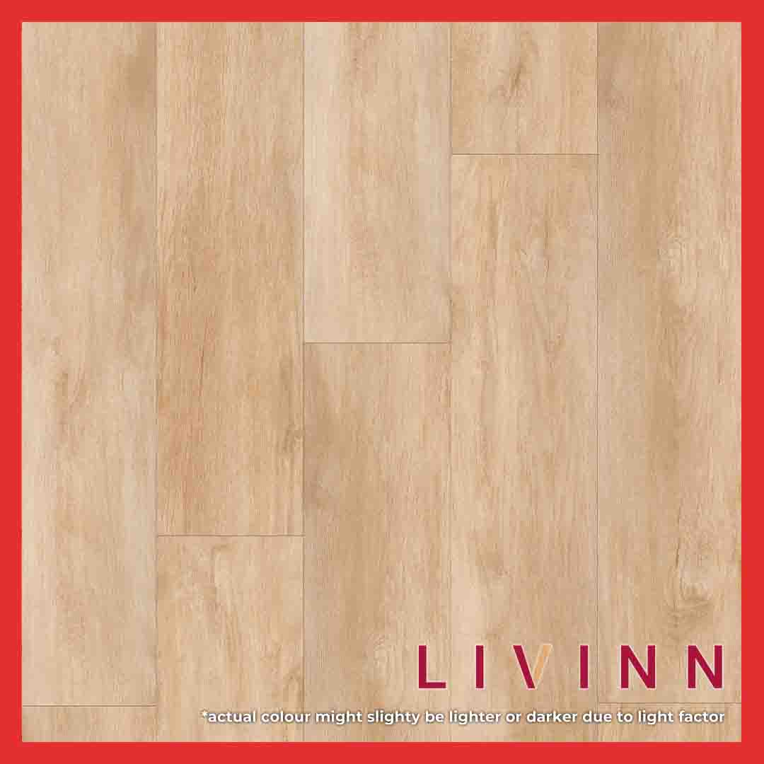 Durable Cheap Vinyl Flooring Natural Teak