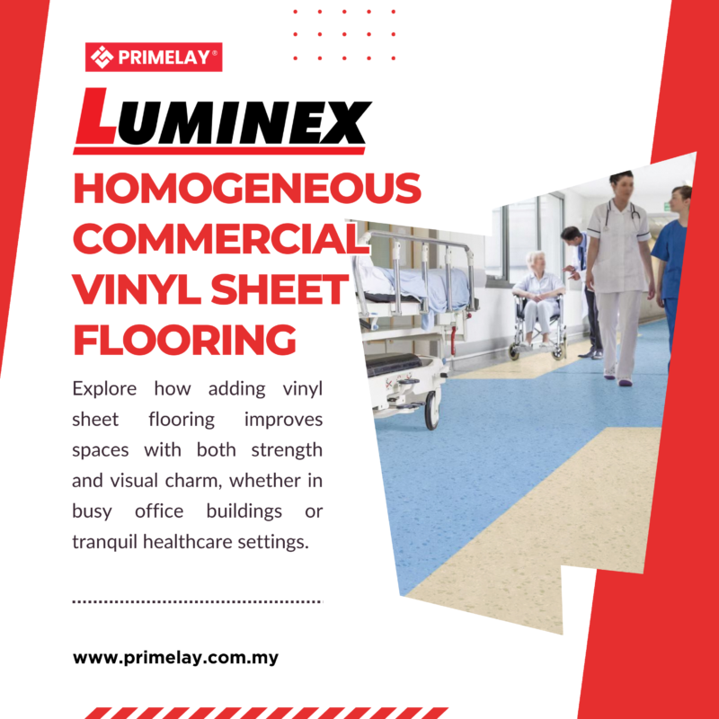 Amazing Commercial Vinyl Sheet Flooring from Primelay